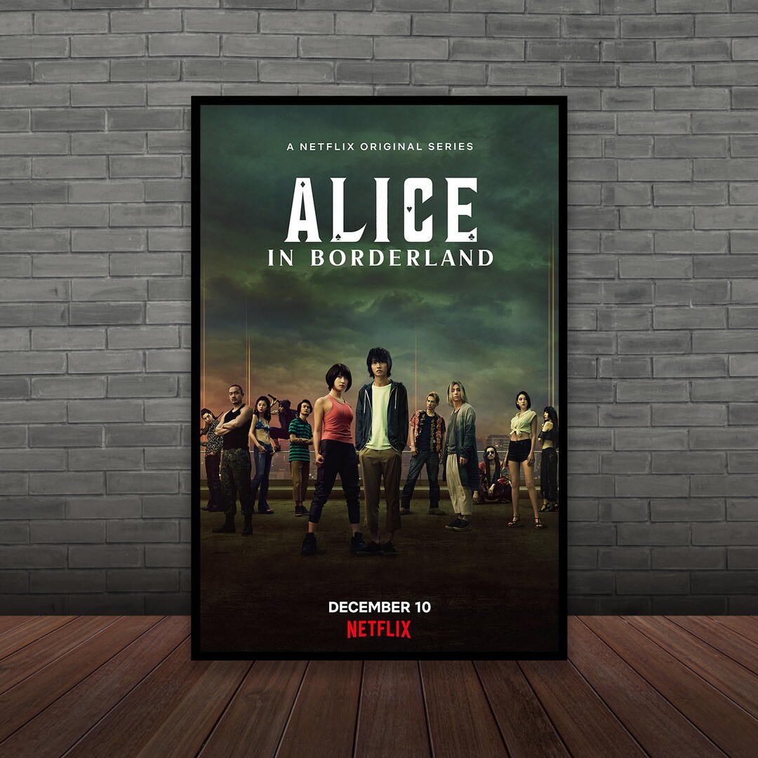 Alice in Borderland Movie Poster Classic Film, Wall Art, Room Decor ...