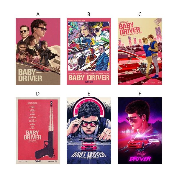 Baby Driver Poster - Etsy