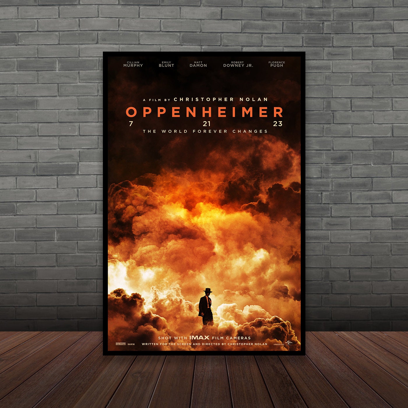 Oppenheimer Filmposter 2023 Poster