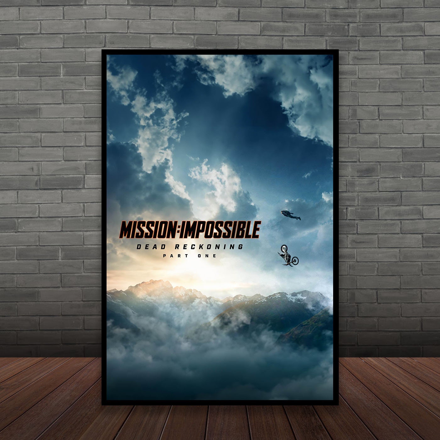 Mission Impossible 7 Movie Poster Classic Film Wall Art Room - Etsy