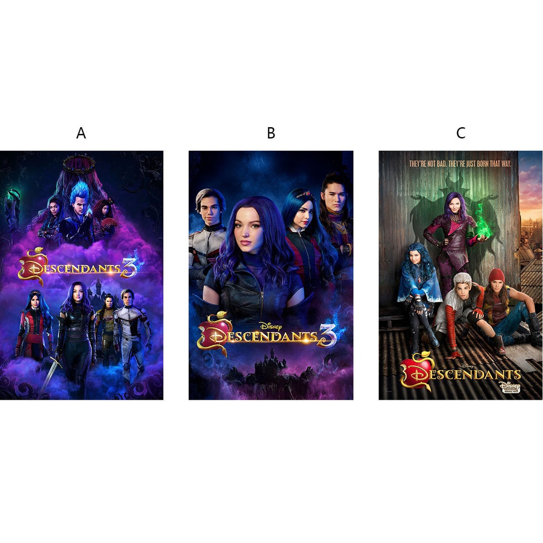 Descendants 3 TV Poster, Wall Art, Room Decor, Home Decor, Art Poster ...