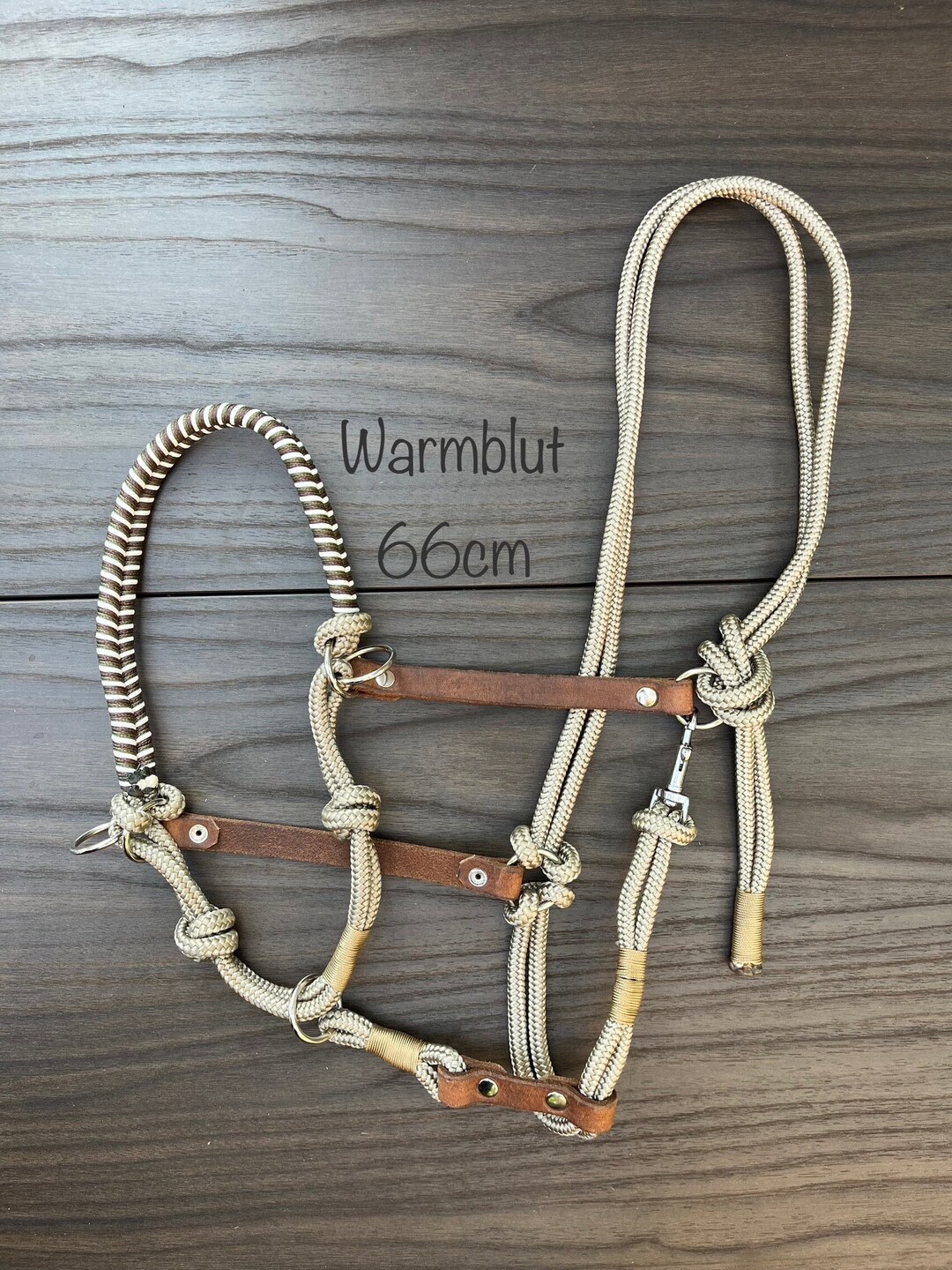 Sidepull With Pull Stop at the Bottom, Size Warmblood % - Etsy