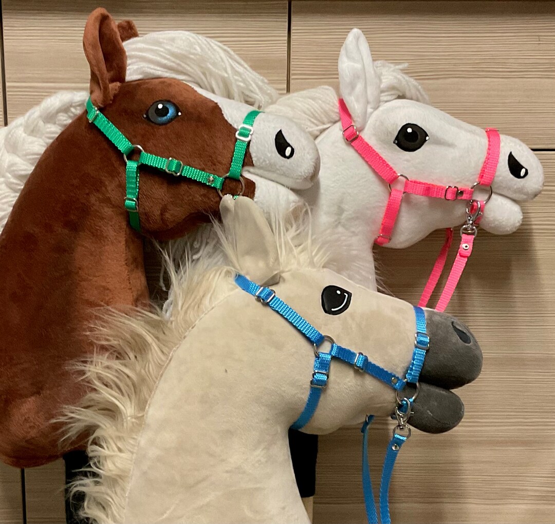 Adjustable Halter With Reins for Hobby Horse, Suitable for Almost All ...