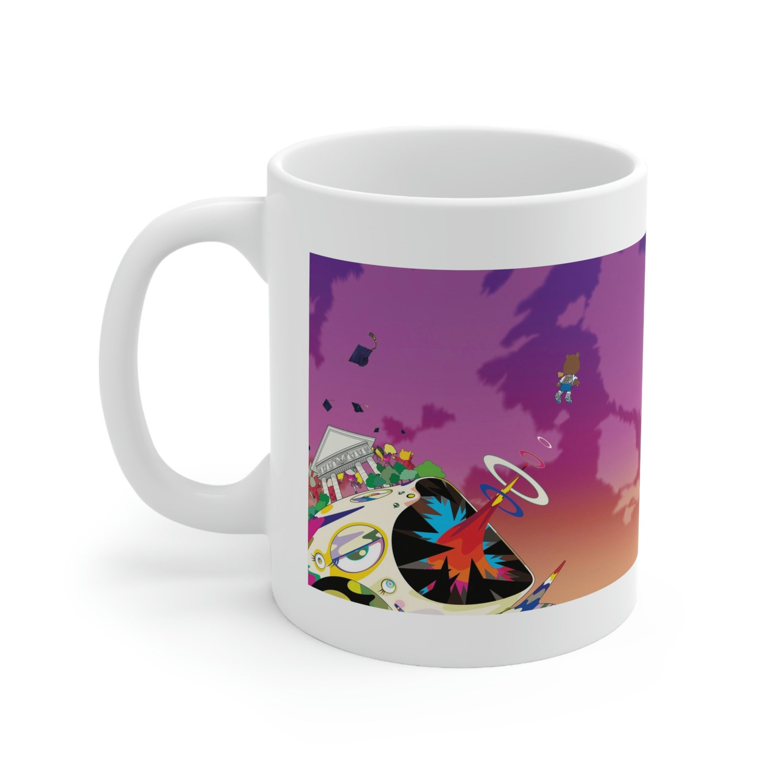 Kanye West Graduation Album Mug, Kanye Album Cover, Discography, Kanye ...
