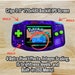 Custom Gameboy Advance - Team Rocket Edition, IPS Backlit Screen, RGB ...