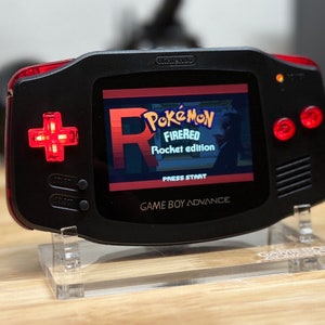 The pro Gameboy Advance Team Rocket Edition - Etsy