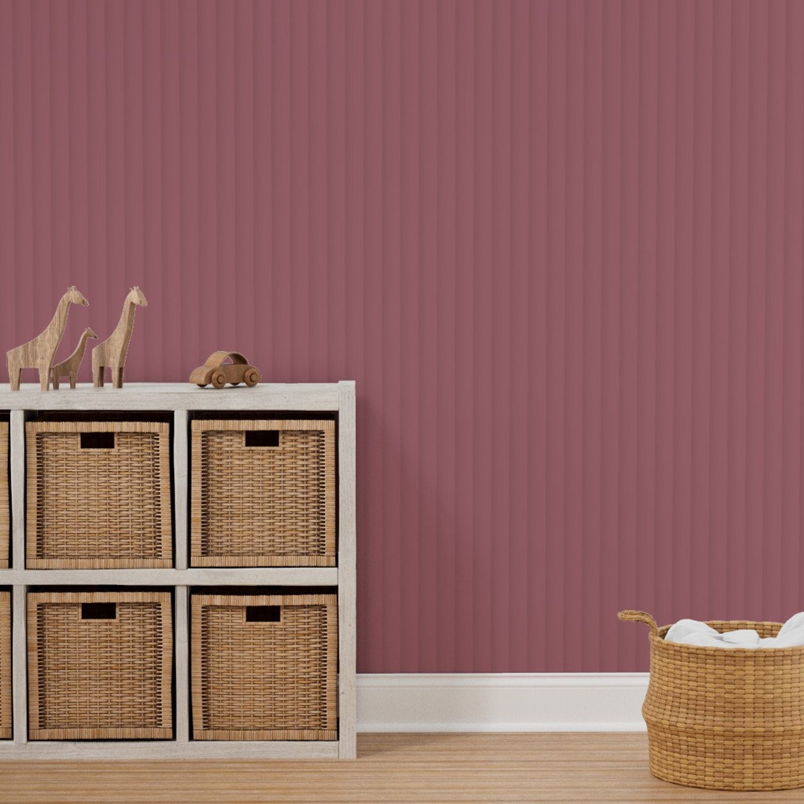 Curved Wall Panelling Wallpaper, Wall Panel Wallpaper, Red Wallpaper ...