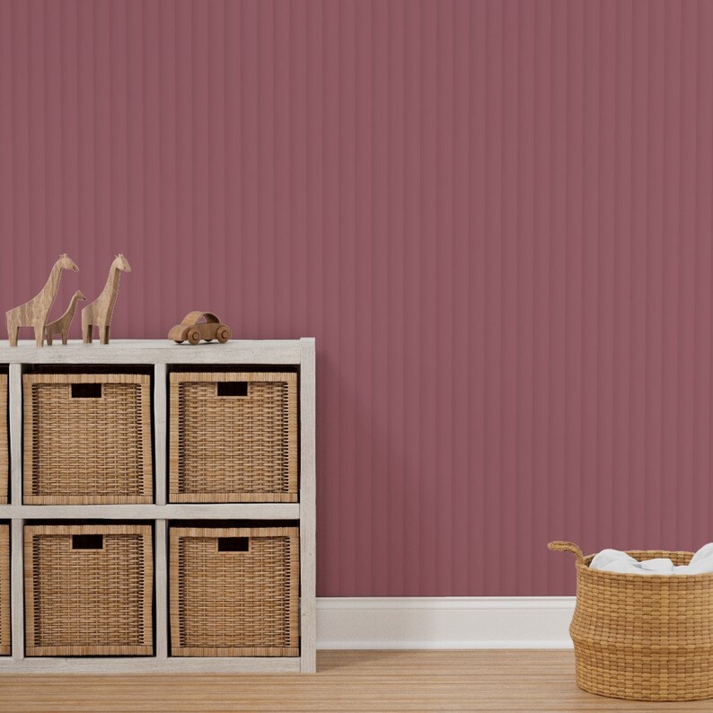Curved Wall Panelling Wallpaper, Wall Panel Wallpaper, Red Wallpaper ...