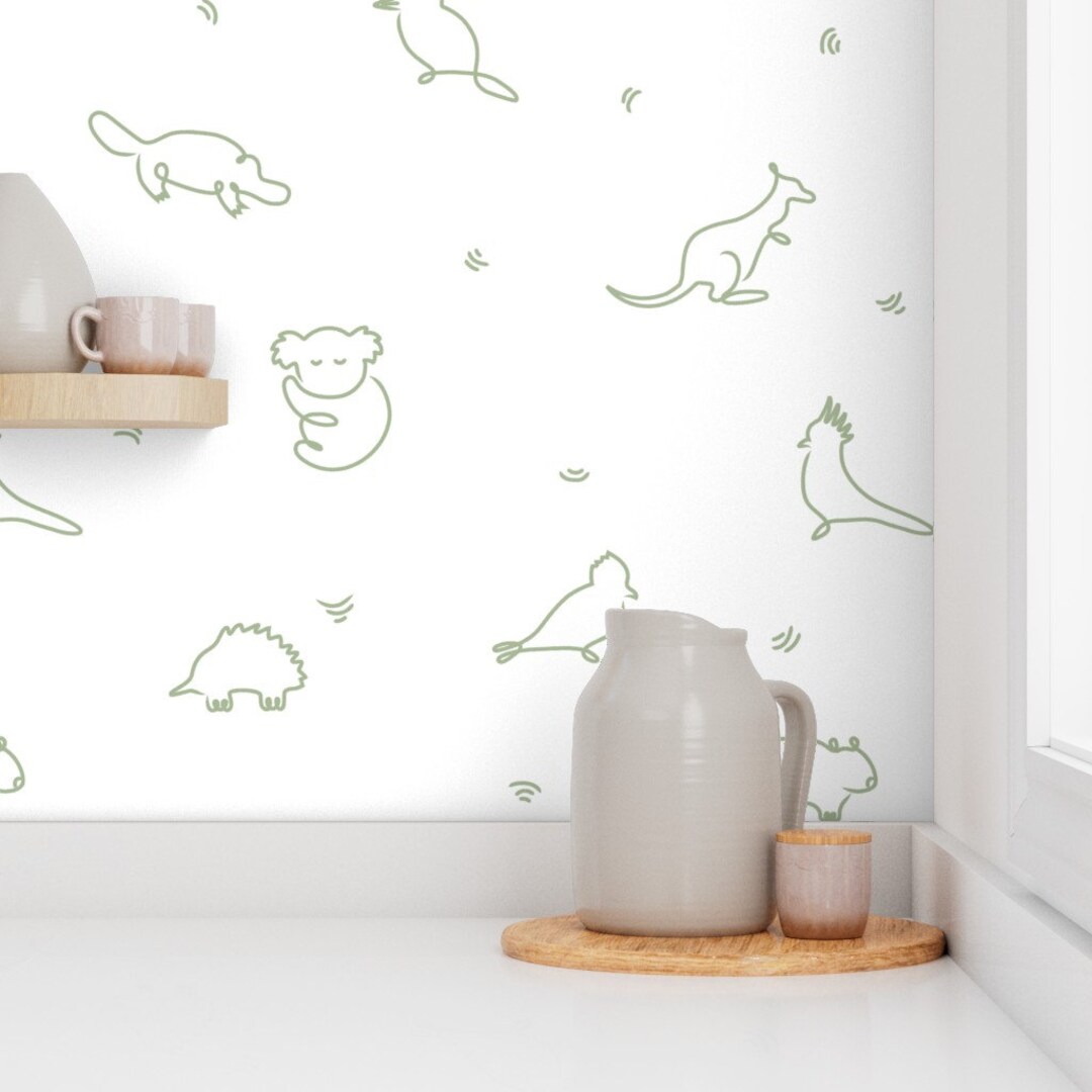 Wallpaper, Feature Wall, Australian Wallpaper, Australiana Wallpaper ...