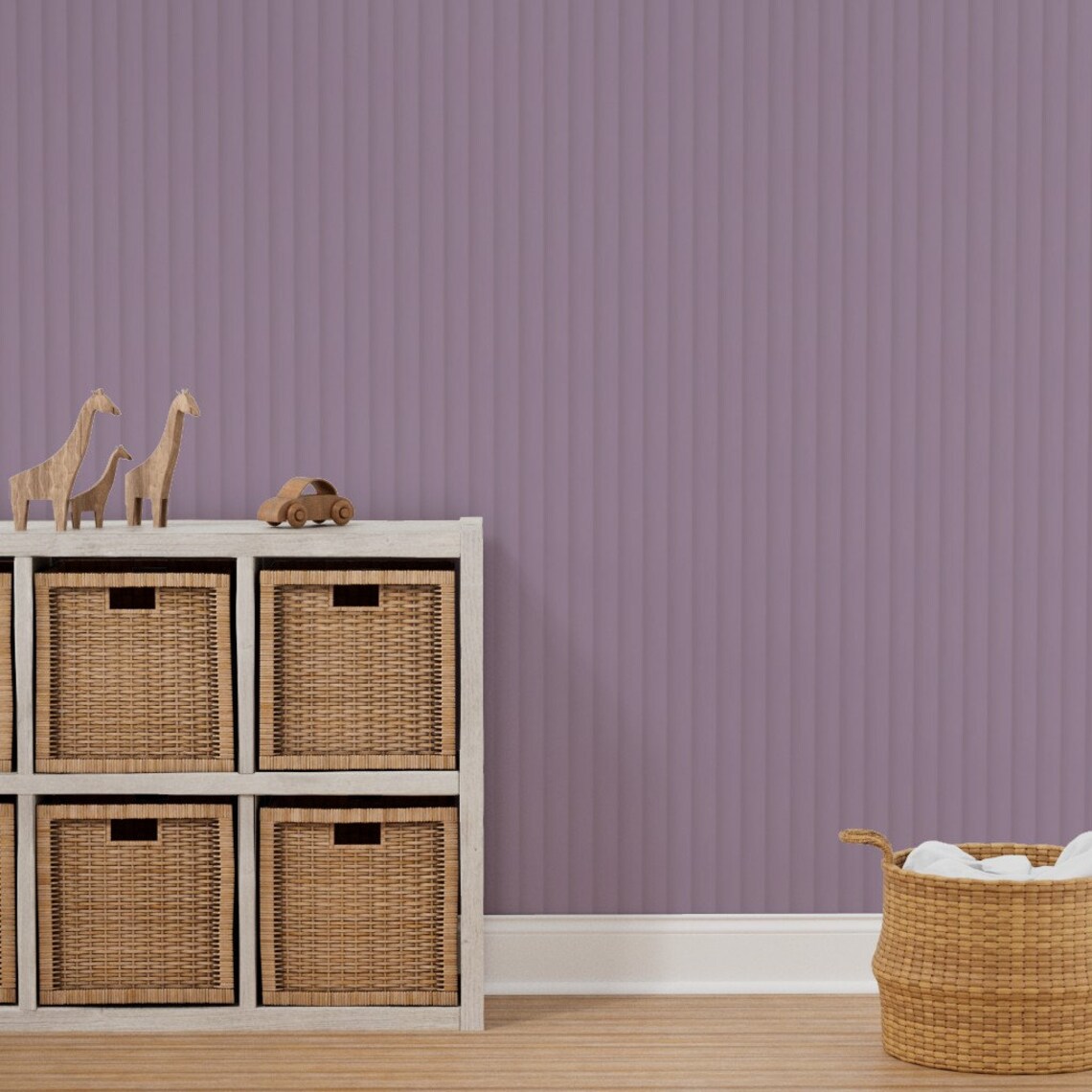 Curved Wall Panelling Wallpaper, Wall Panel Wallpaper, Purple Wallpaper ...