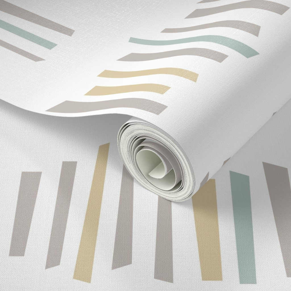 Minimal Wallpaper, Gender Neutral Wallpaper, Feature Wall, Simple ...