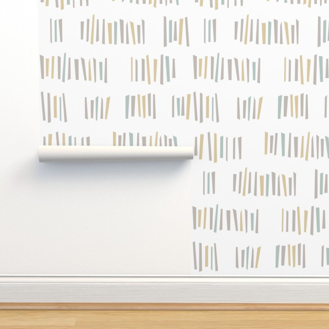 Minimal Wallpaper, Gender Neutral Wallpaper, Feature Wall, Simple ...