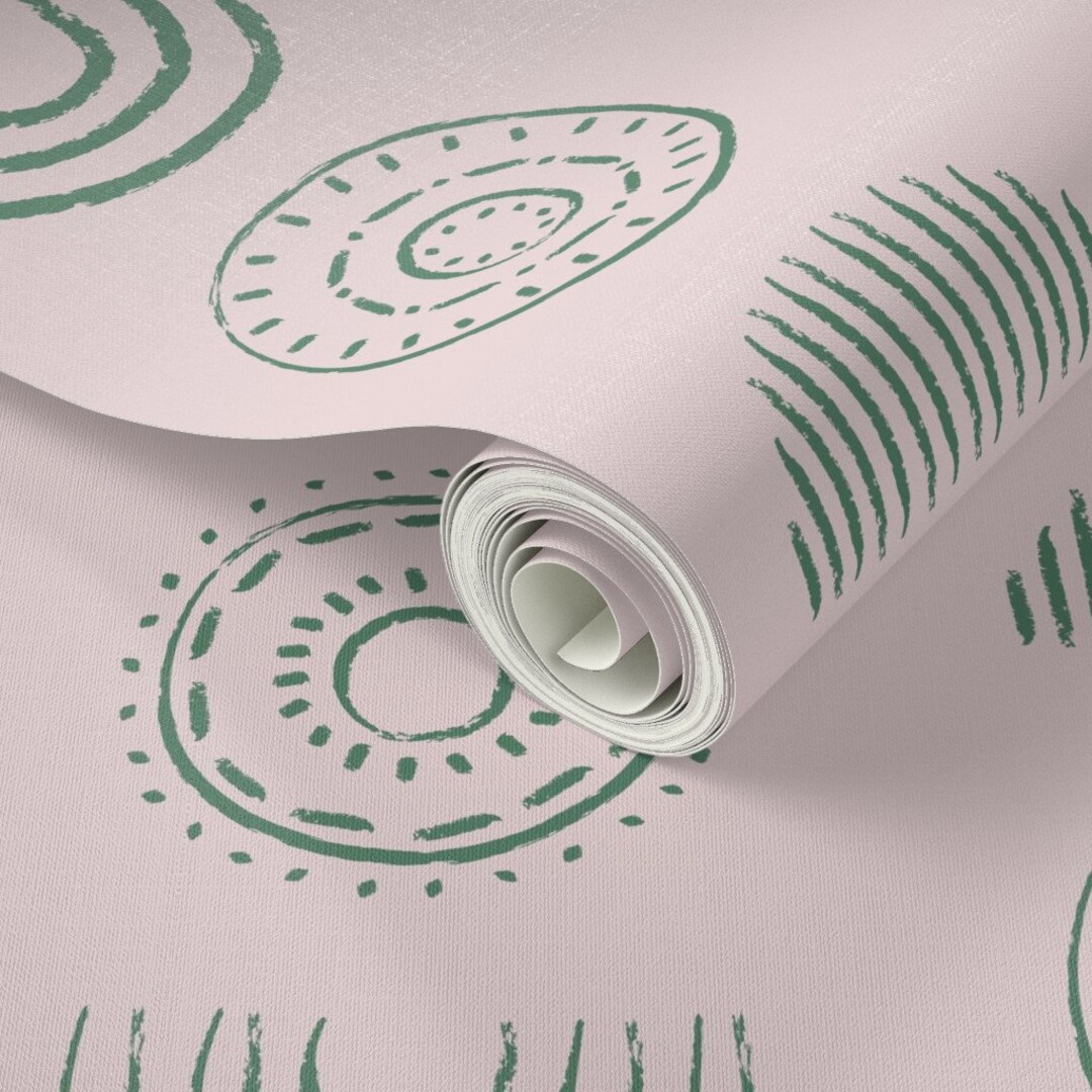 Minimal Wallpaper, Pink Wallpaper, Feature Wall, Simple Wallpaper ...