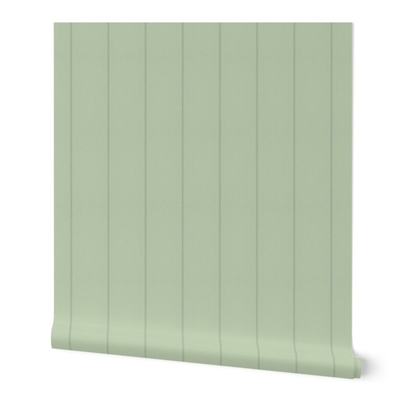 Vj Wall Panelling Wallpaper, Tongue and Groove Wallpaper, Green ...