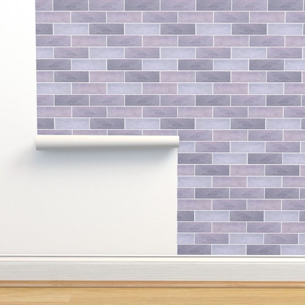 Peel and Stick Wallpaper Purple - Etsy