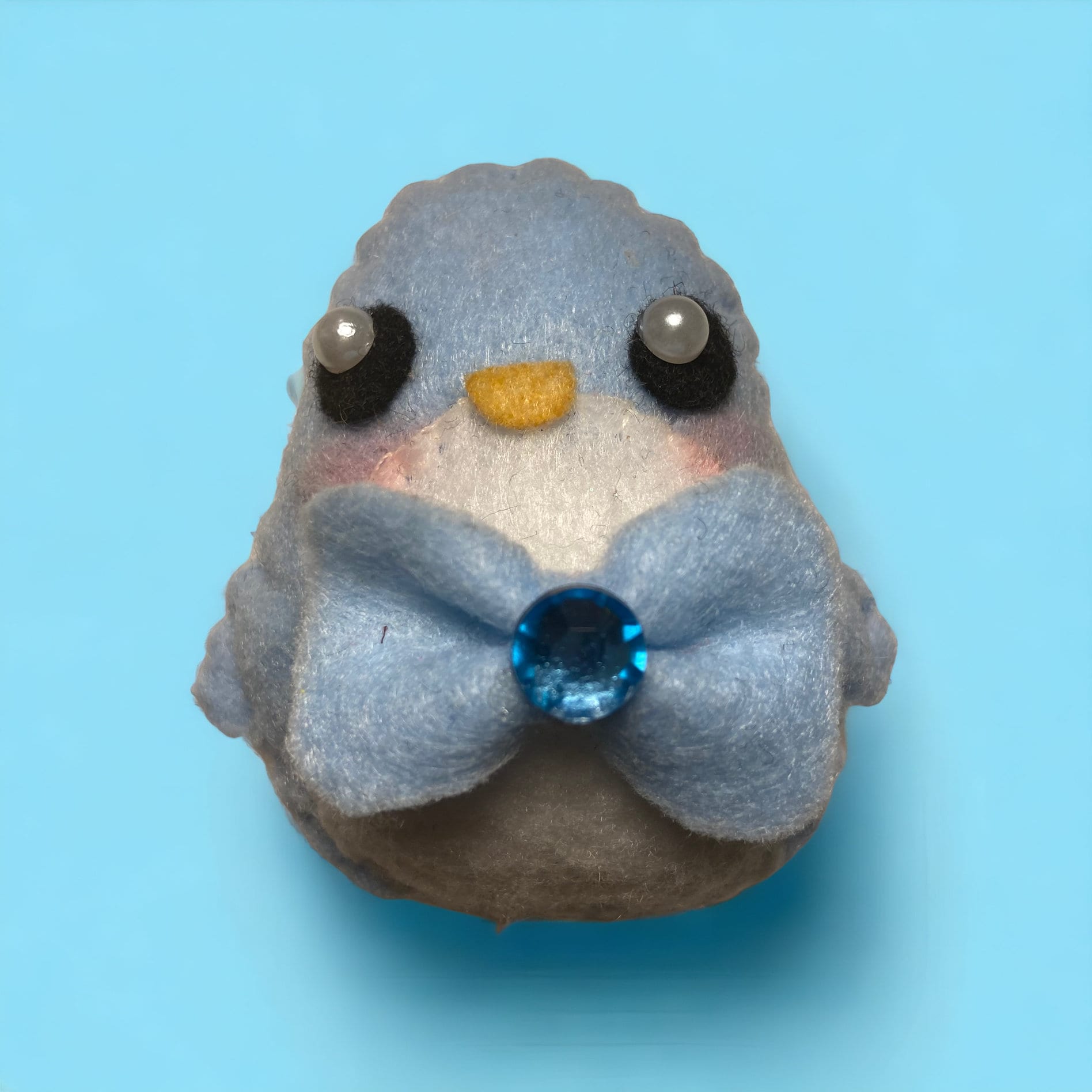 Kawaii Penguin Mini Plushie plushie, Felt, Stuffed Animal, Cute, Plush ...