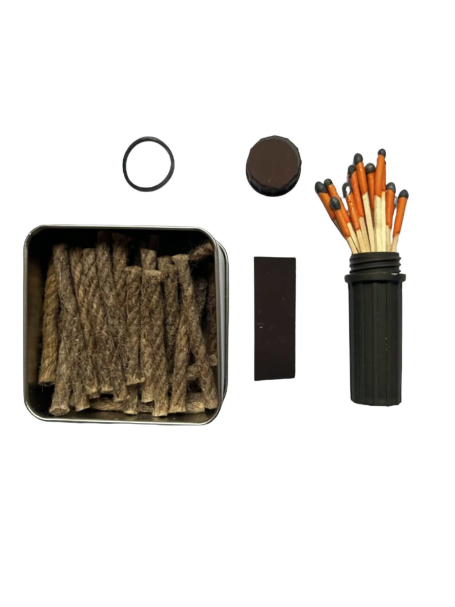 Emergency Fire Starter 30 Wax Infused Natural Ropes Weather Proof ...