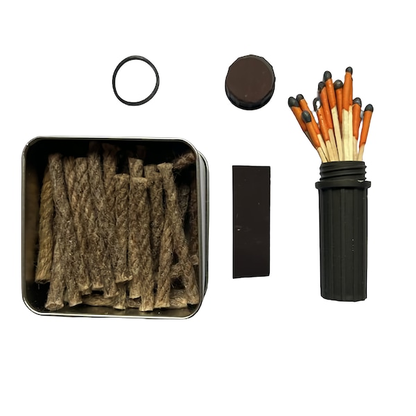 Tin Fire Starter Kits - Etsy