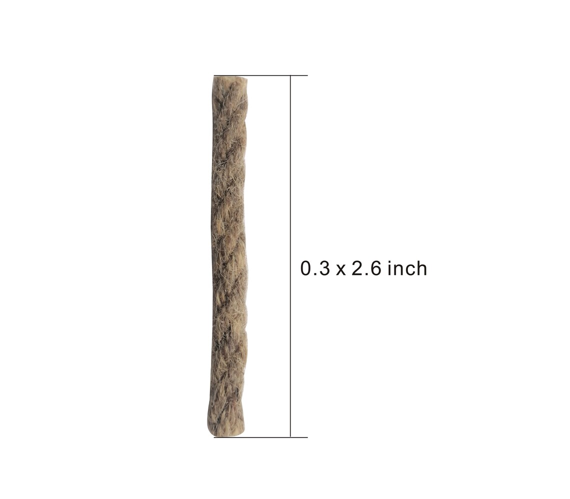 Emergency Fire Starter 30 Wax Infused Natural Ropes Weather Proof ...