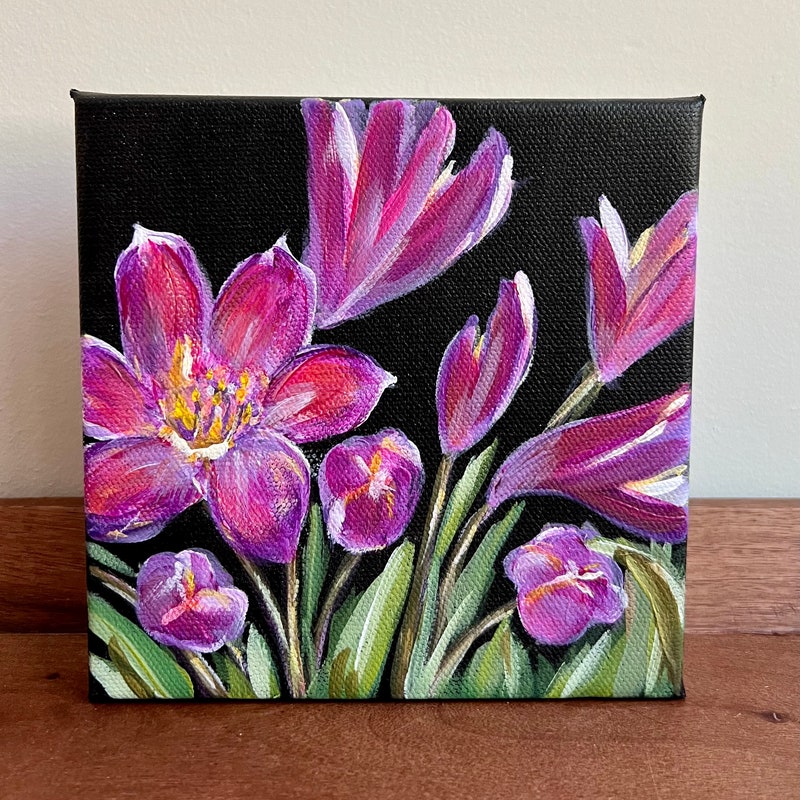 6x6 Painting - Etsy
