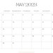 Printable Calendar 2023 | Monthly Planner 2023 | A4 | Landscape ...