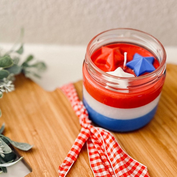 4th of July Candle - Etsy