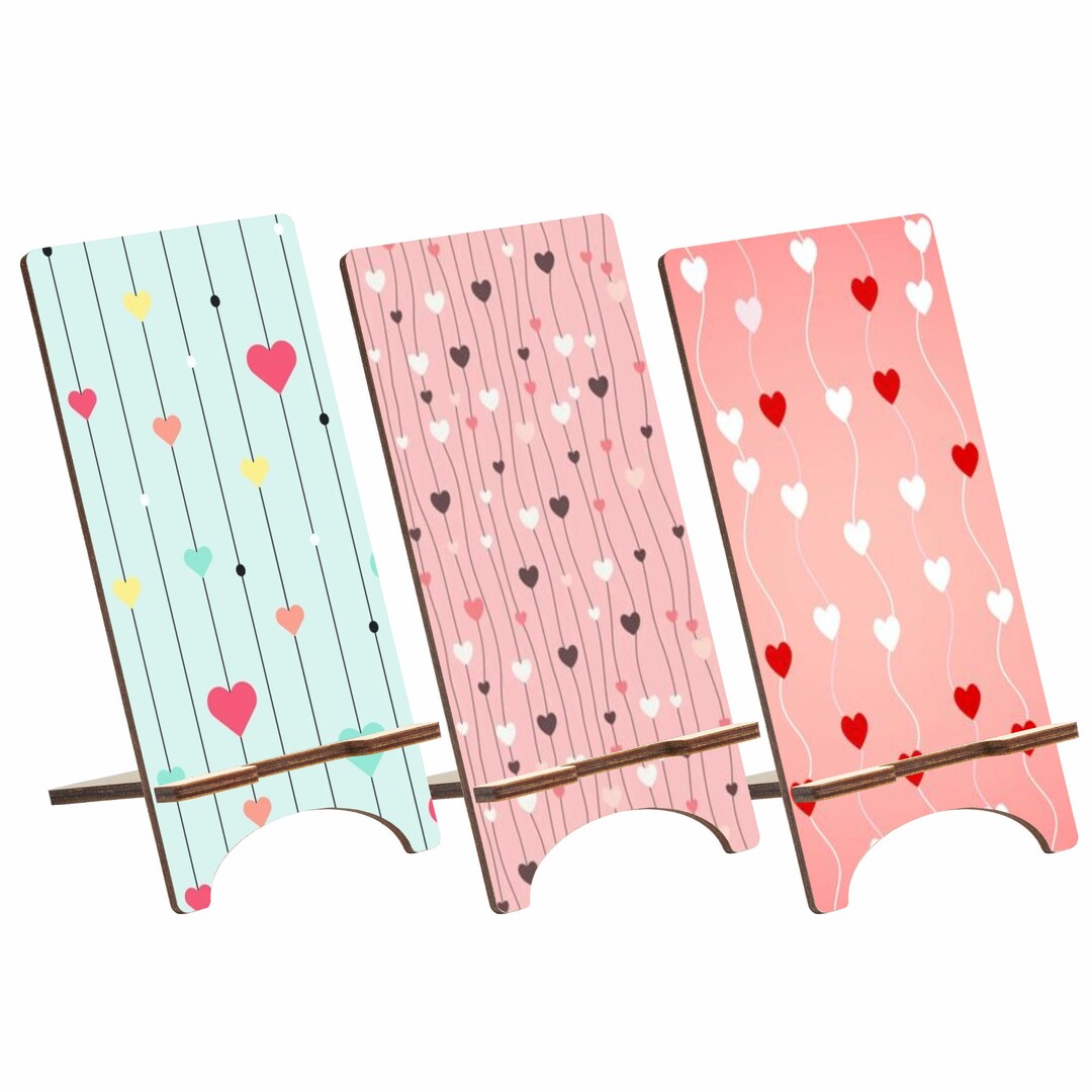 Kindness Wood Phone Stand, Love Holder for iPhone 14 13 12 11 Pro Max ...