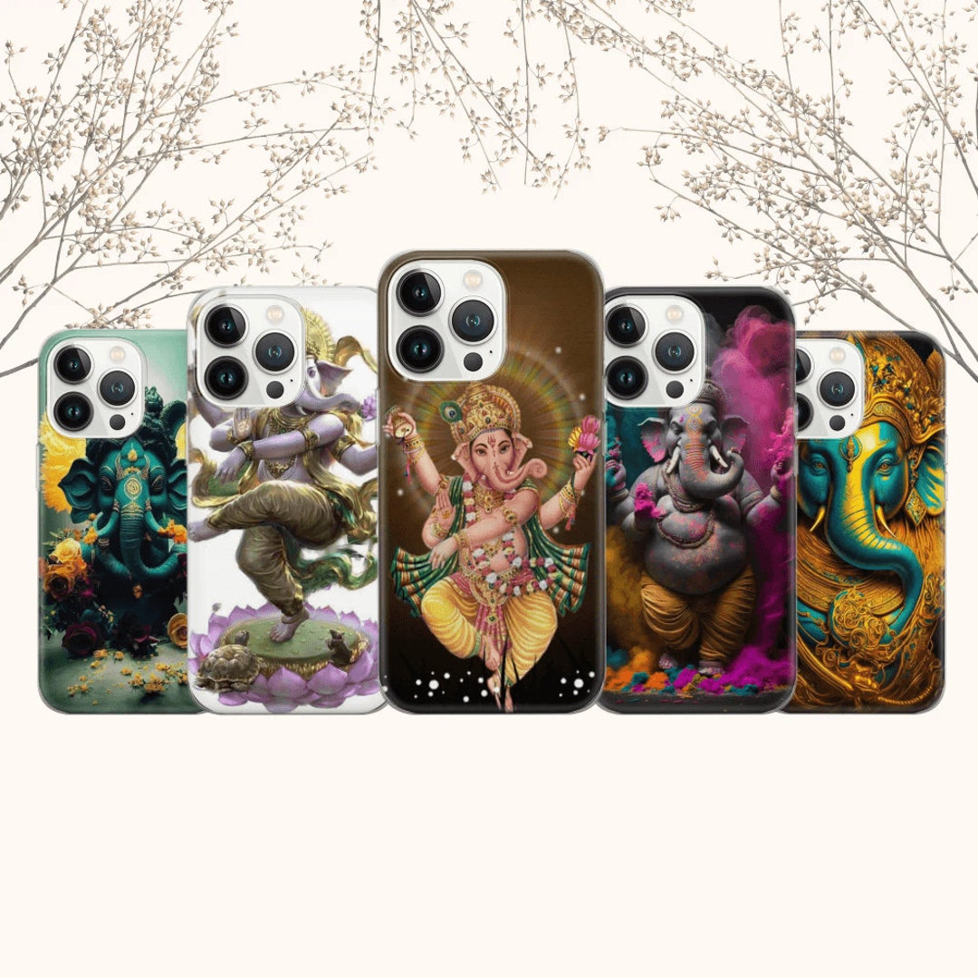 Hinduism Phone Case Lord Ganesh Cover for iPhone 14 13 12 Pro 11 XR 8 7 ...