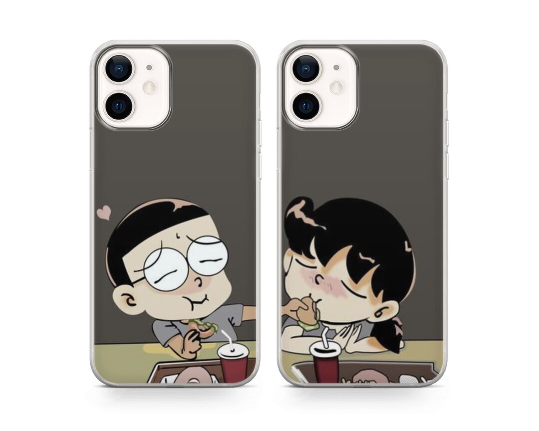 Food Lovers Couple Matching Phone Cases iPhone 15, 14, 13, 12 Pro, 11 ...