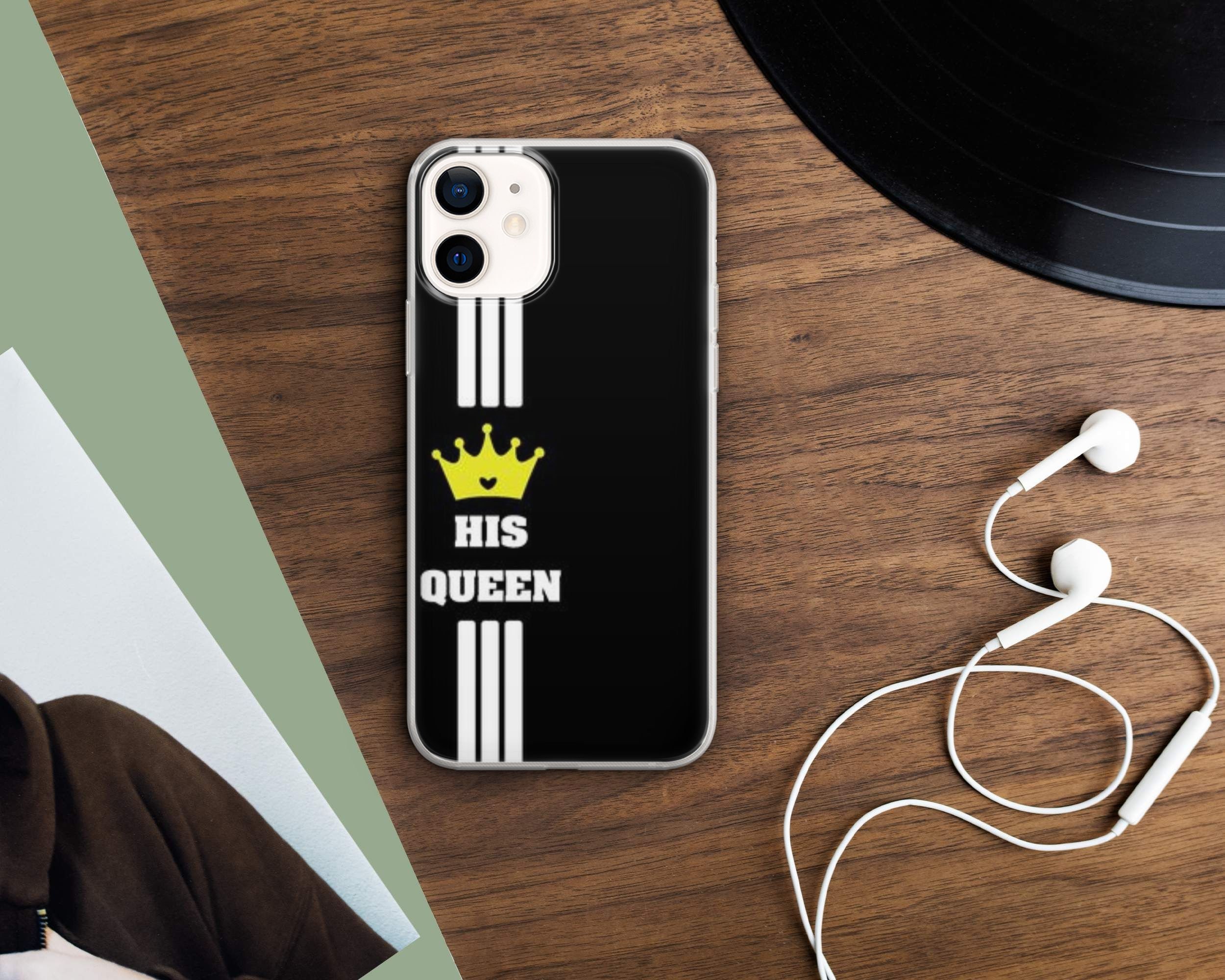 King and Queen Couple Matching Phone Cases iPhone 15, 14, 13, 12 Pro ...