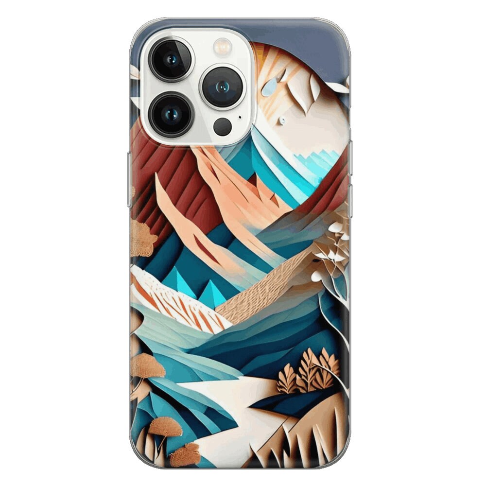 Origami Art Phone Case Origami Work Cover for iPhone 14 13 12 Pro 11 XR ...