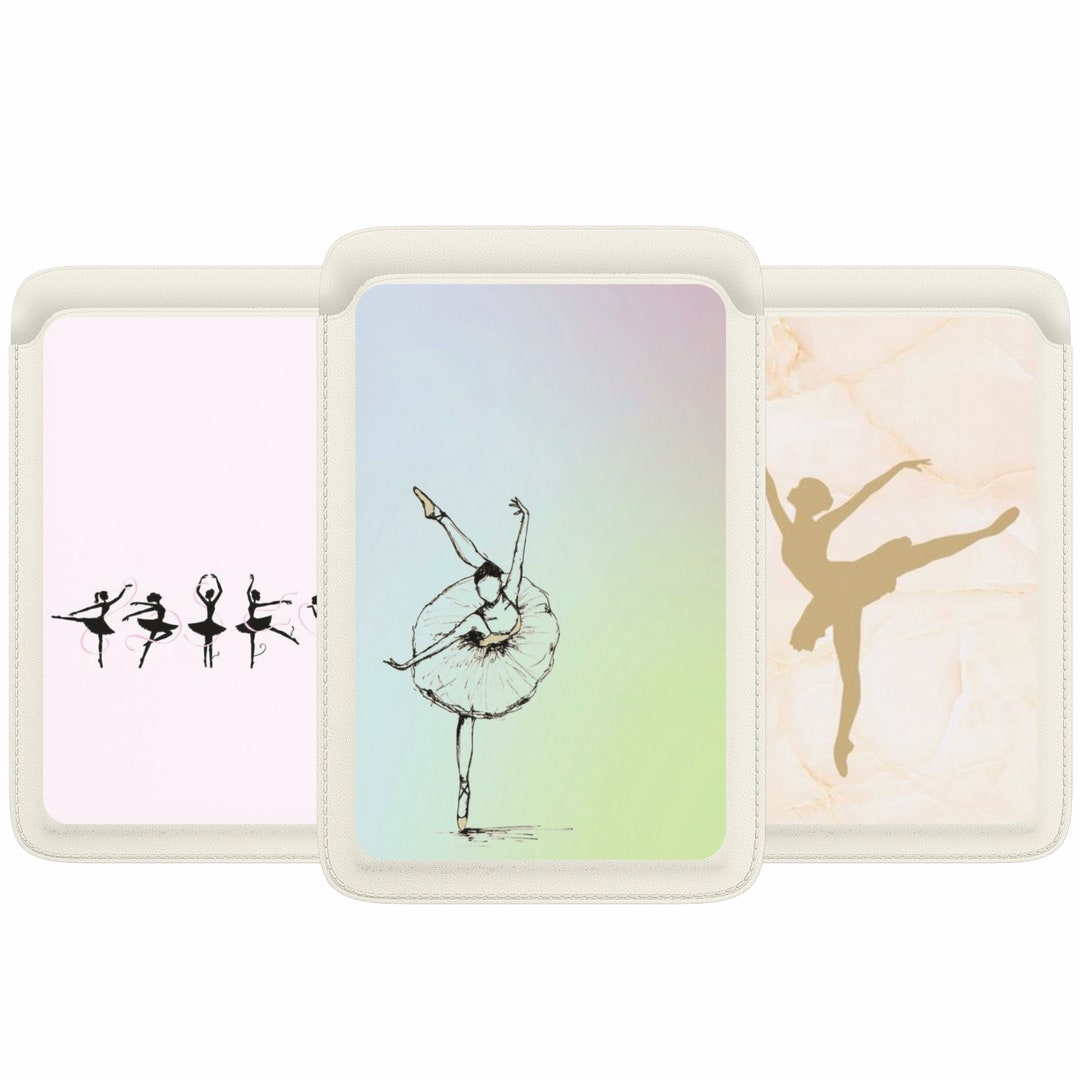 Ballerina Magsafe Wallet, Magnetic Ballet Dancer Wallet Compatible With ...