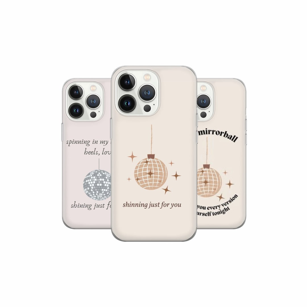 Mirrorball Phone Case Taylor Fan Cover for iPhone 15pro, 14, 13, 12, 11 ...