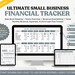 Ultimate Small Business Bookkeeping Financial Tracker: Yearly & Monthly ...