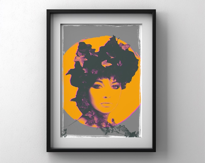 Vintage 1979 Kate Bush Tour of Life Hammersmith Concert Poster A3/A4 ...