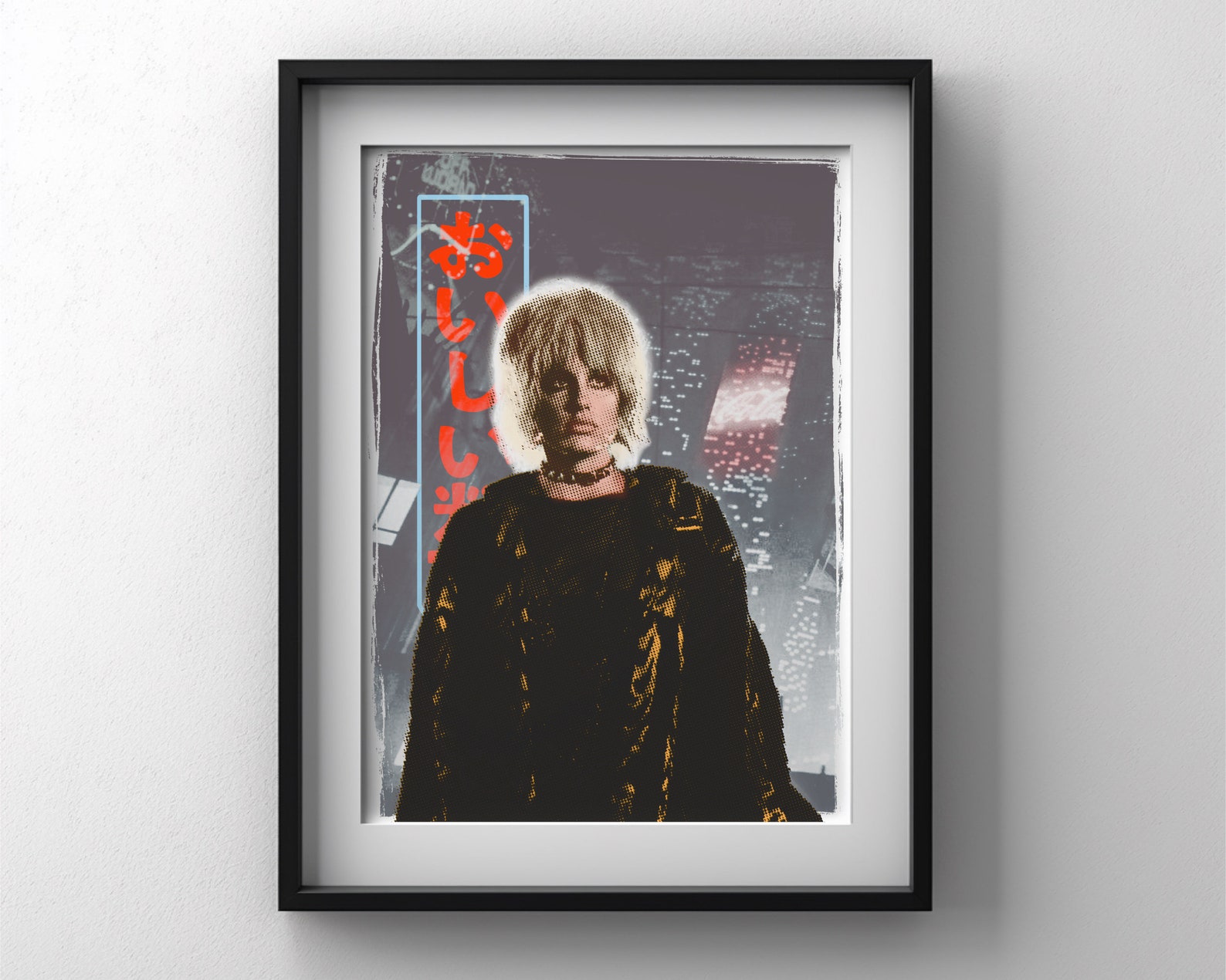 Blade Runner Pris Stratton Digital Art Print - Daryl Hannah Replicant ...