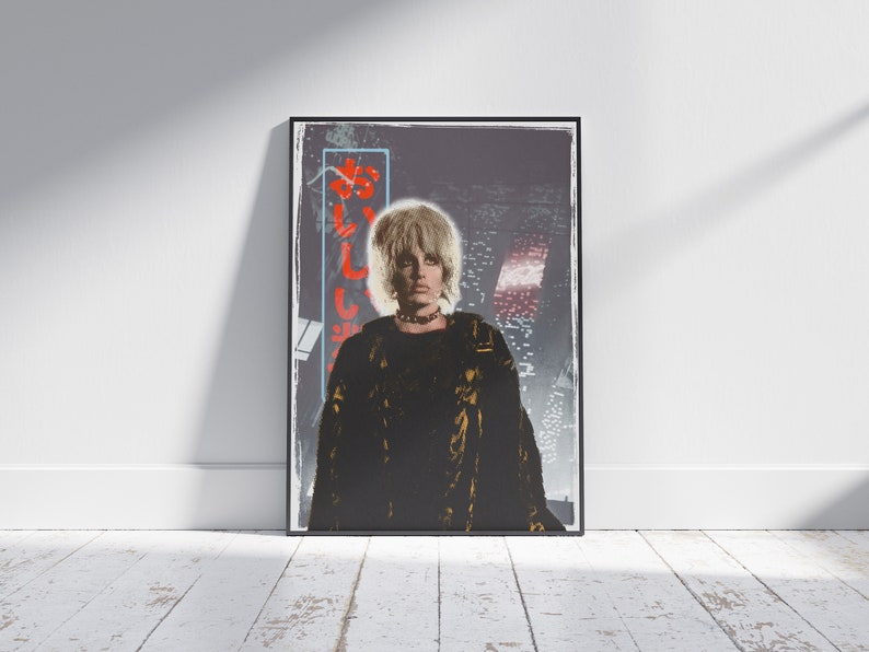 Blade Runner Pris Stratton Digital Art Print - Daryl Hannah Replicant ...