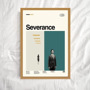 Severance Poster, Severance Tv Series Poster, Midcentury Art, Retro ...