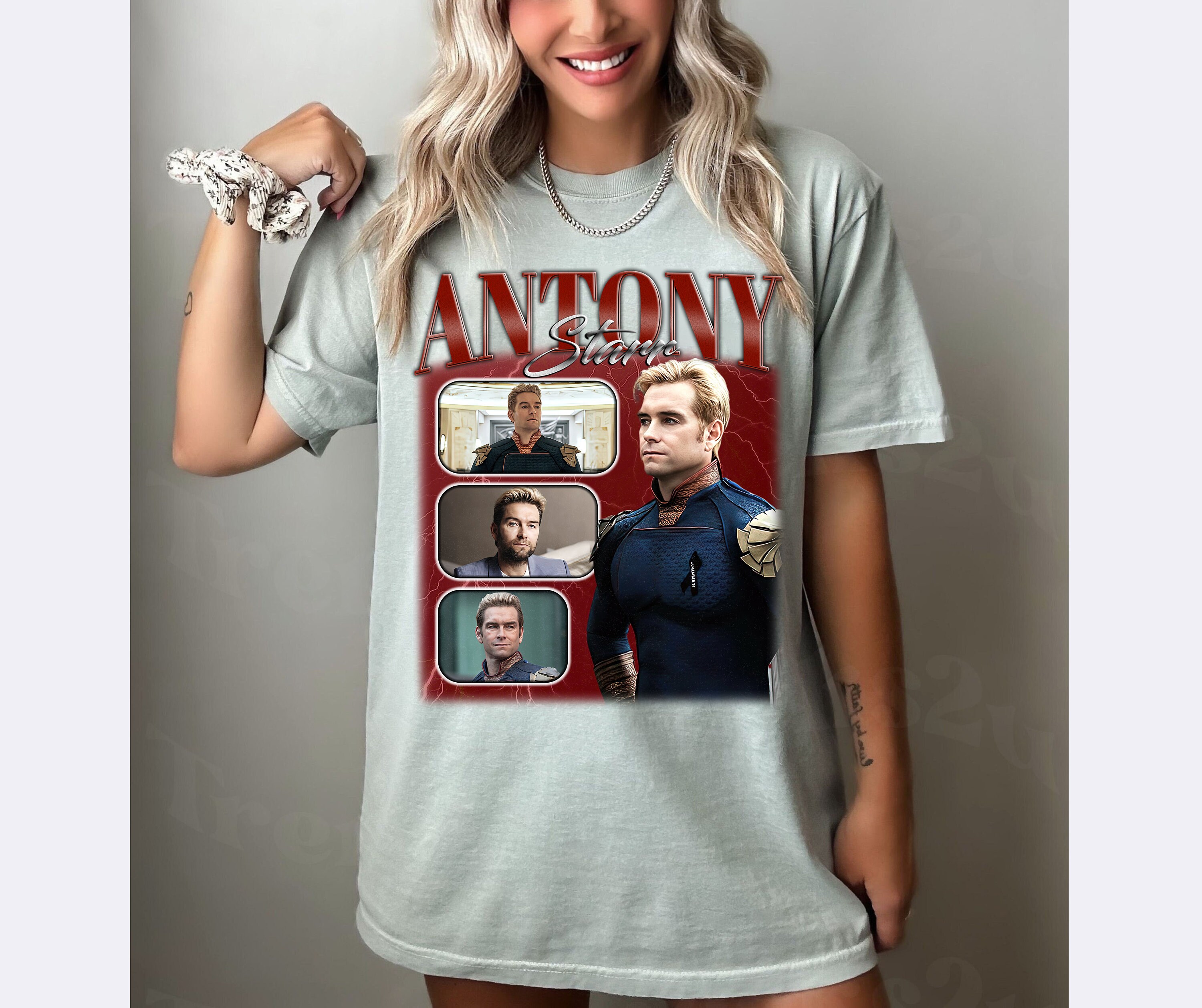 Camiseta vintage Antony Starr, camisa Antony Starr, camisetas Antony ...