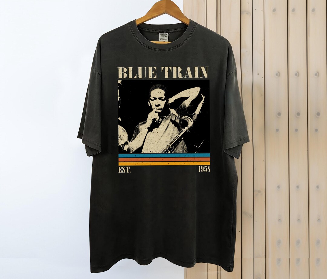 John Coltrane Blue Train Shirt, John Coltrane Shirt, Music Shirt ...