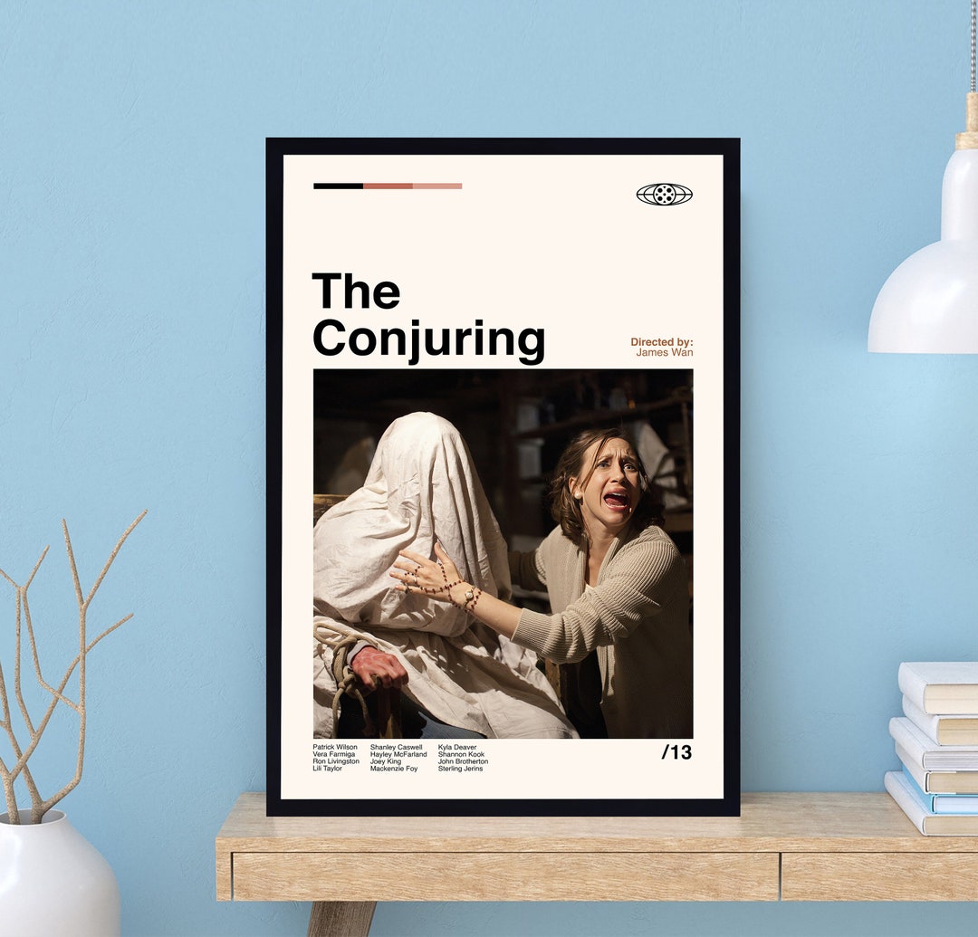 The Conjuring Poster, the Conjuring Print, James Wan, Retro Poster ...