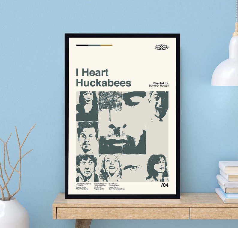 I Heart Huckabees Poster, David O Russell, Wall Art Print, Minimalist ...