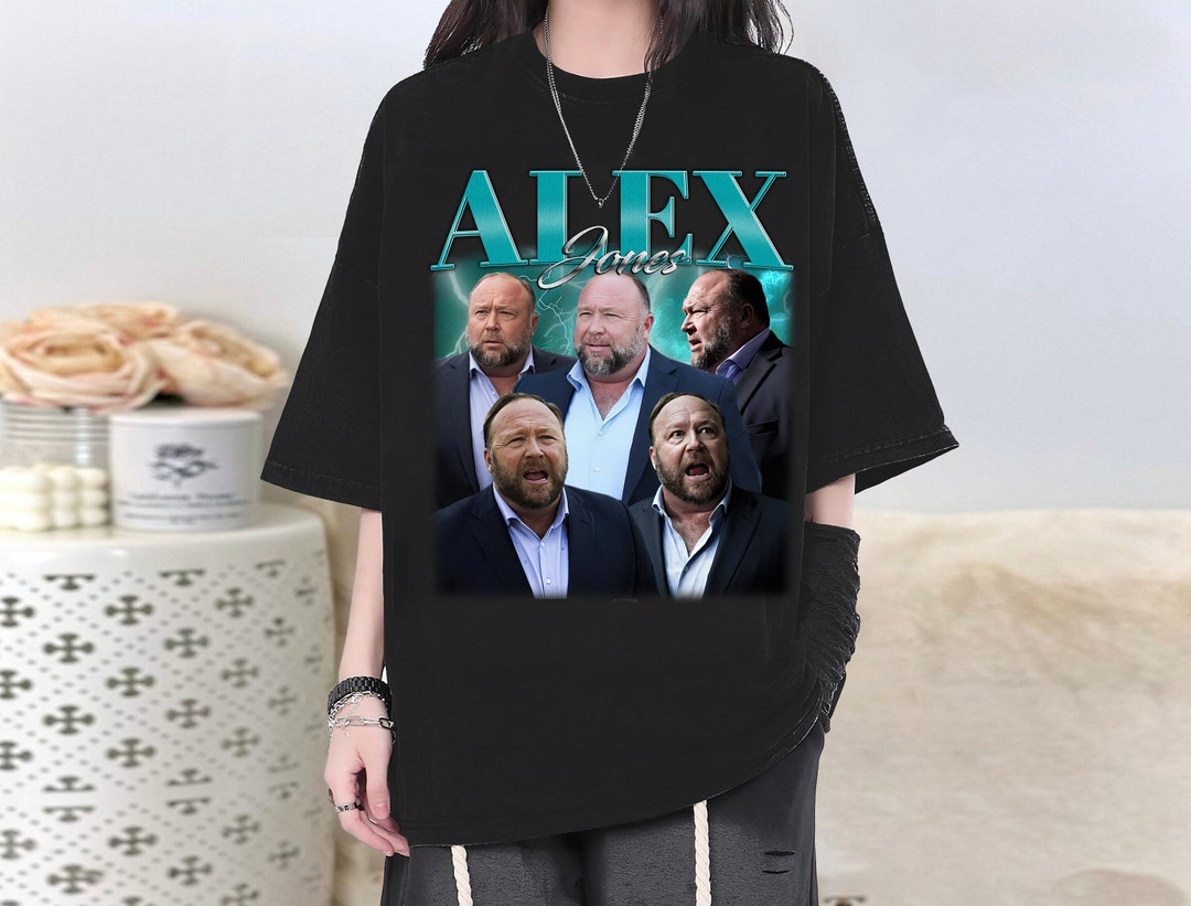 Vintage Alex Jones Shirt Alex Jones T-shirt Alex Jones Tee - Etsy