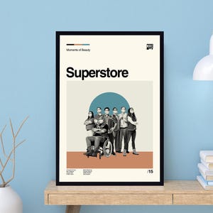 Superstore Tv Series Poster, Superstore Print, TV Series Poster ...
