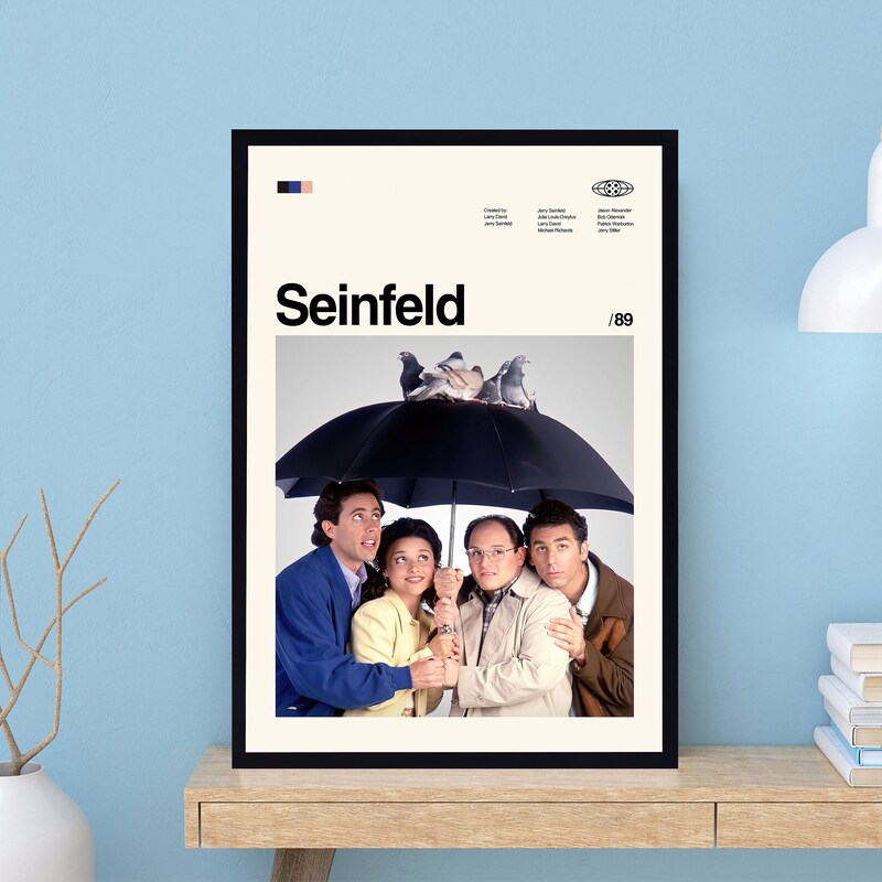 Costanza Poster - Etsy