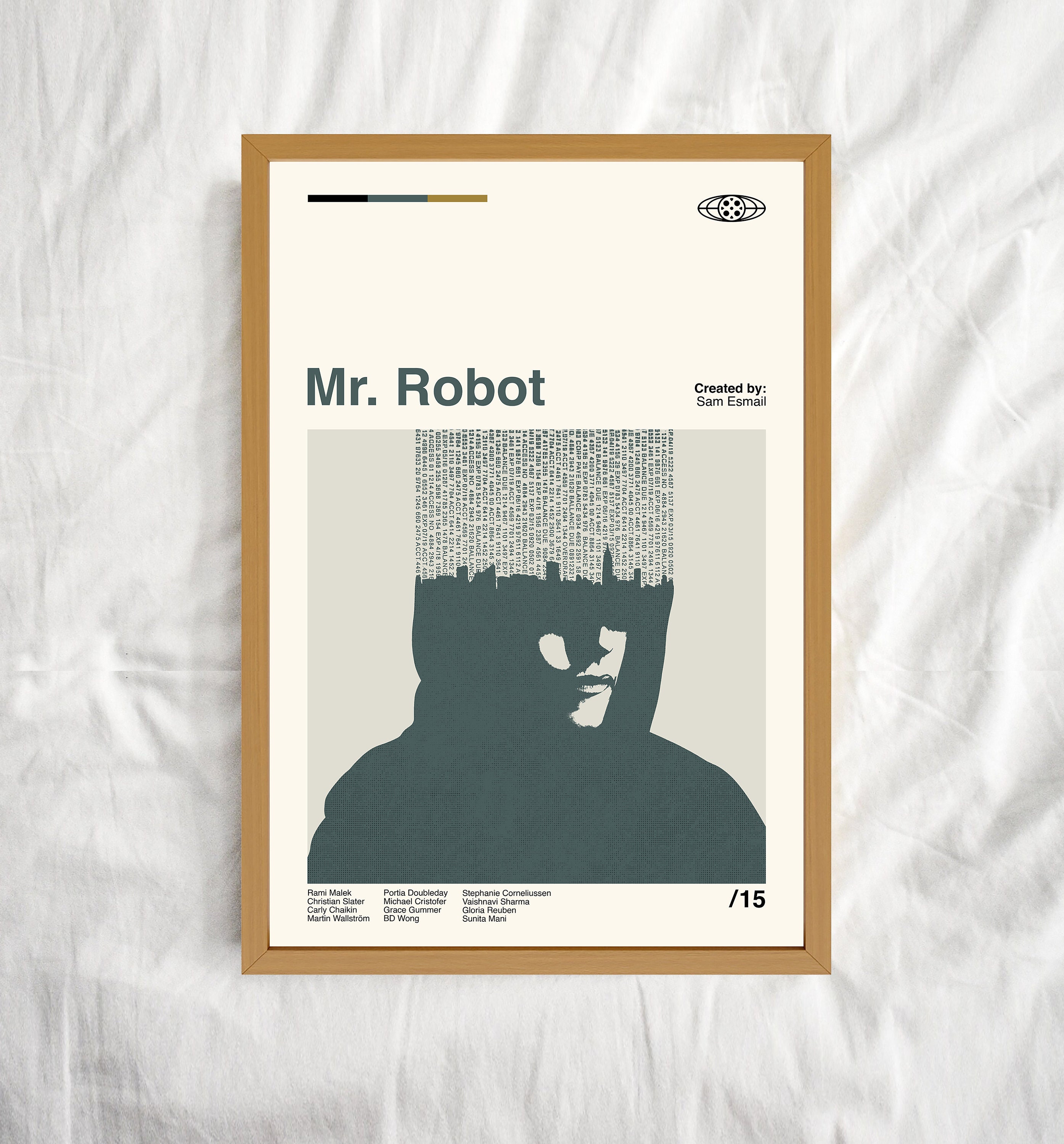 Mr Robot Poster, Sam Esmail, TV Series Poster, TV Series, Movie Poster ...
