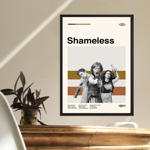 Shameless Posters - Etsy