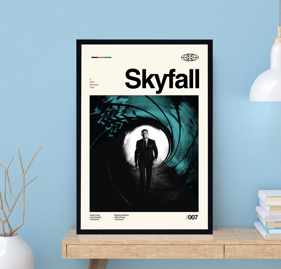 Skyfall 007 Poster, Skyfall Movie Poster, Sam Mendes, Movie Poster ...