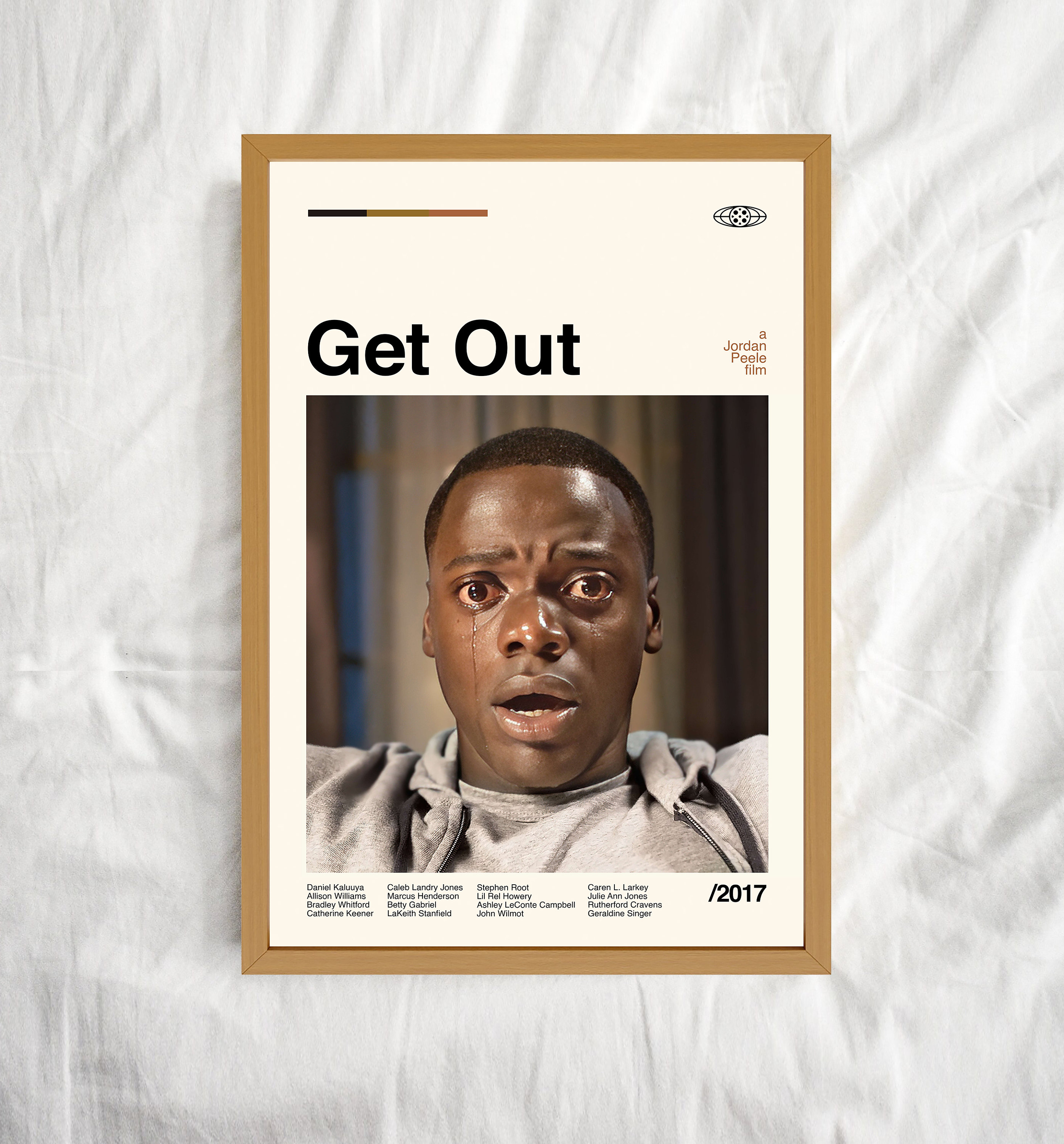 Get Out Poster, Get Out Movie Poster, Jordan Peele, Retro Poster ...