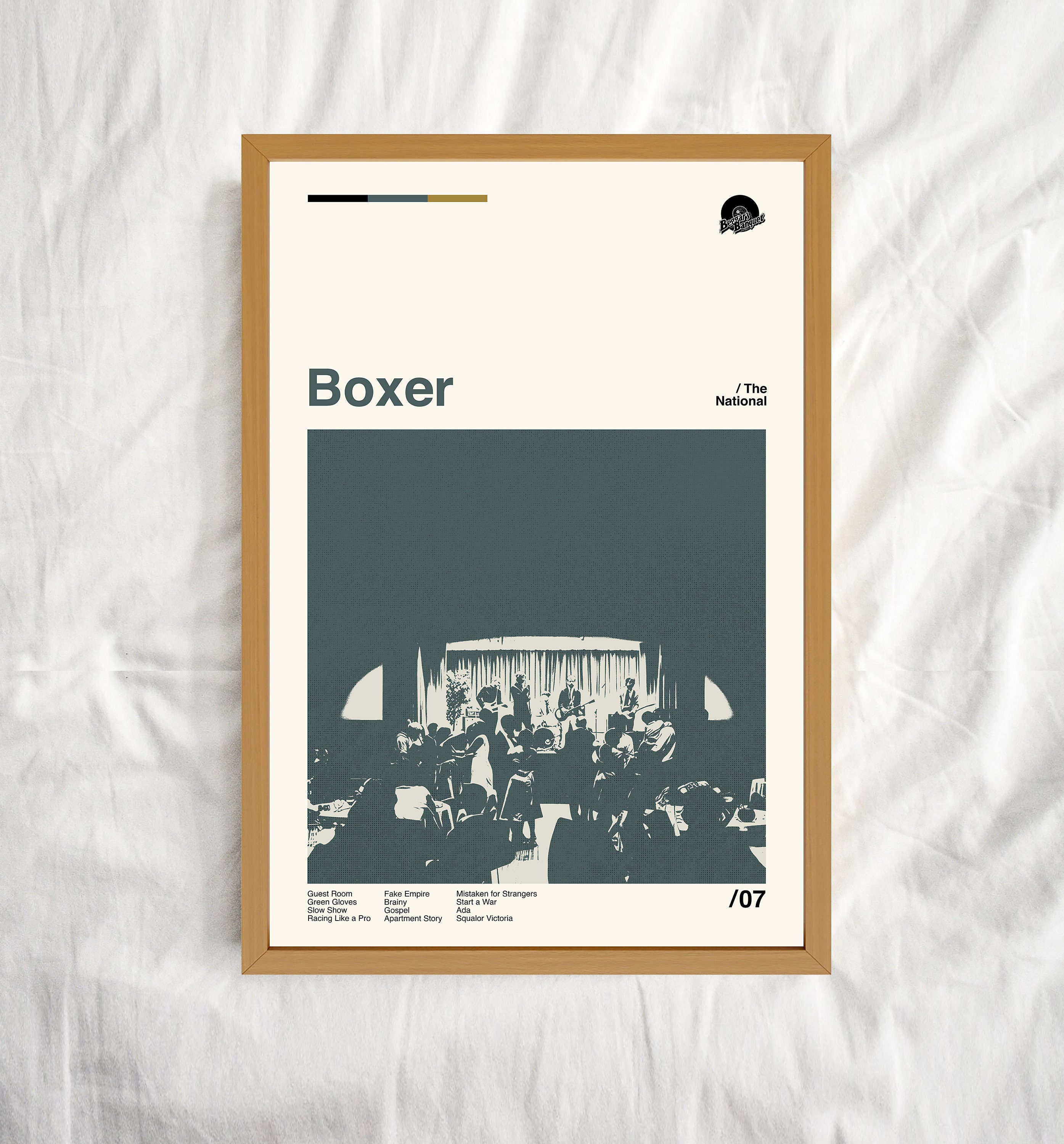 The National Posters, Boxer Poster, Album Cover Poster, Poster Print ...